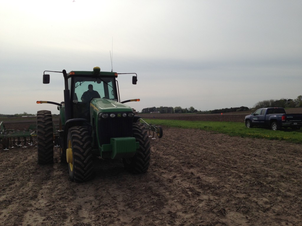 Corn Plot Tillage Done Today | Kane County Corn Growers